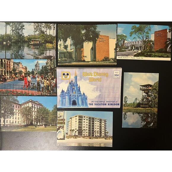 Other | 1974 Postcards Florida Walt Disney World Magic Kingdom Swiss ...